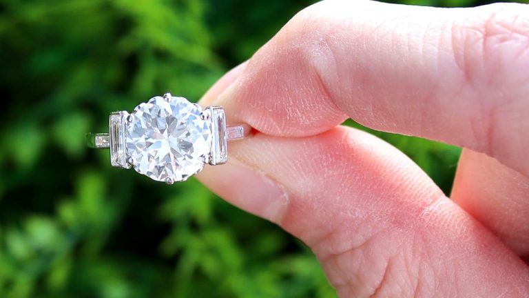 Caring For Your Engagement Ring - AC Silver