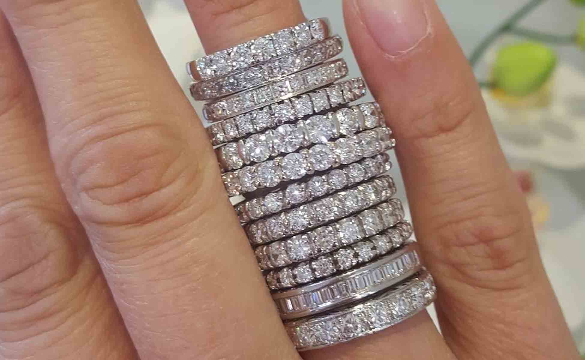 How to Wear Eternity Rings - AC Silver